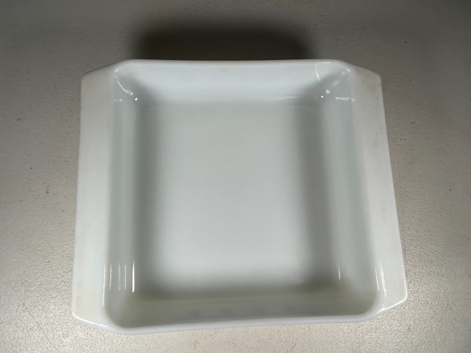 Vintage Pyrex Snowflake Blue Garland Square Glass Dish 922 - 8 x 8 x 2 ...