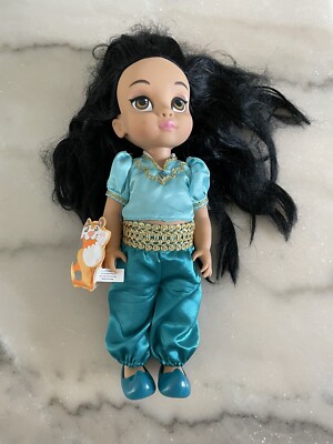 Disney Animators’ Collection Princess Jasmine Toddler Doll 16" With Pet ...