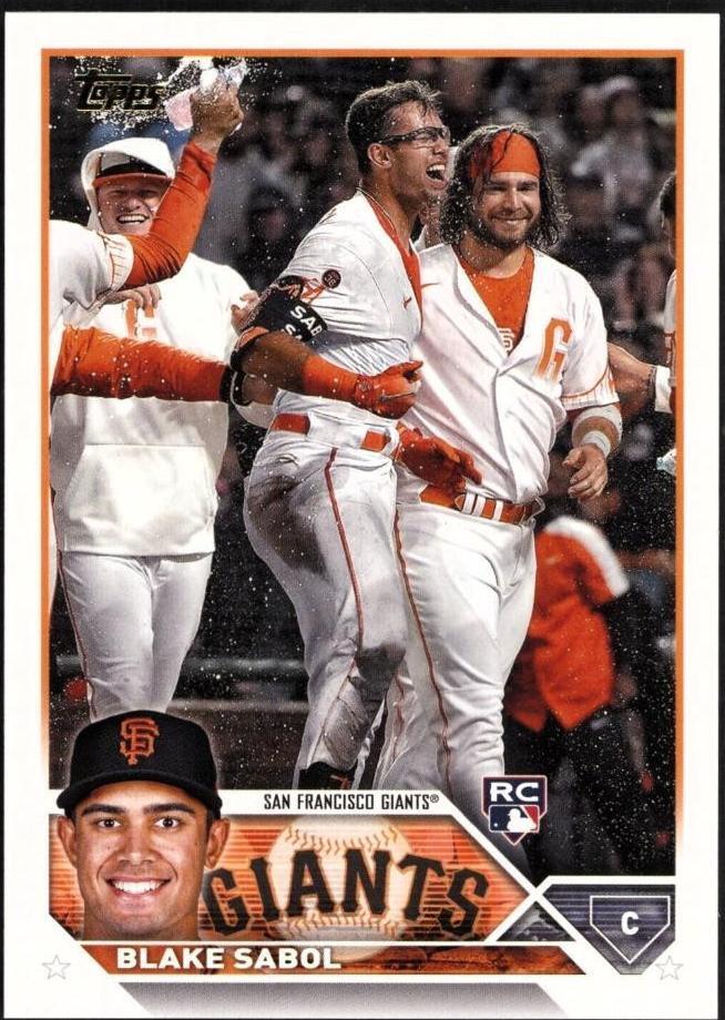 2024 Topps Series 2 - Blake Sabol #521 Golden Mirror Image Variation ...