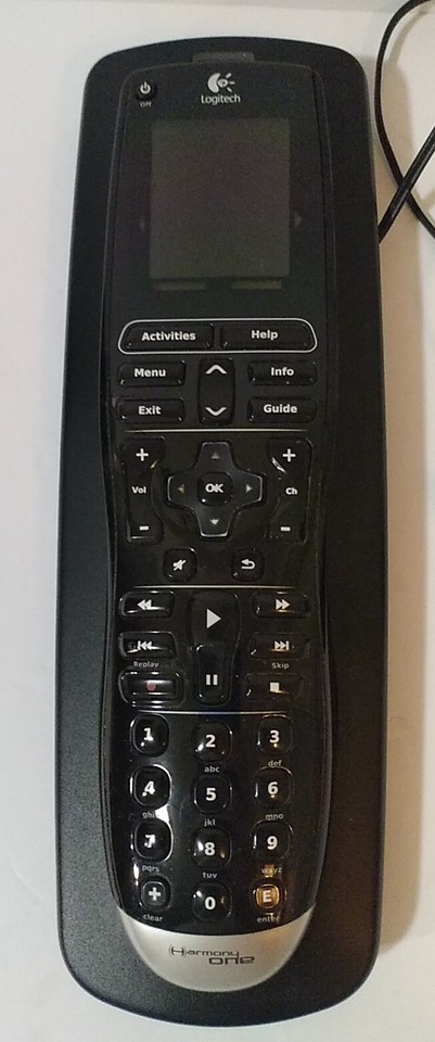 Logitech Harmony One Black Touch Screen universal Remote Control N231 ...