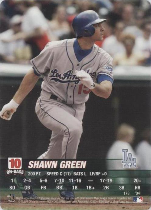 2004 MLB Showdown - Shawn Green #178 for sale online | eBay