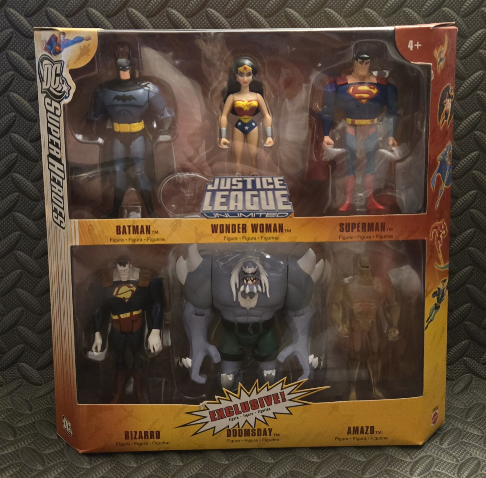 Justice League Unlimited 6-Pack DC Super Heroes Set – Mattel 2006 ...