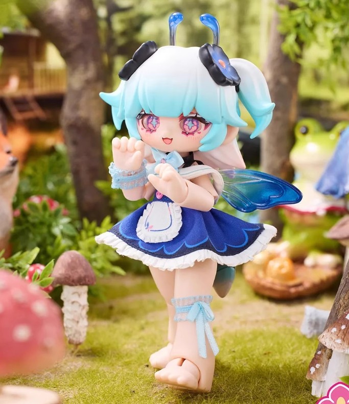 Kukaka Insect Cafe Lanlan 6.3In Bjd Dressable Action Figure Limited ...