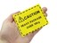 Caution Heavy Package over 15kg. Bright Yellow Shipping Labels ...