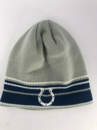 Indianapolis Colts Beanie Touque NFL RBX Football Acrylic Gray Blue | eBay