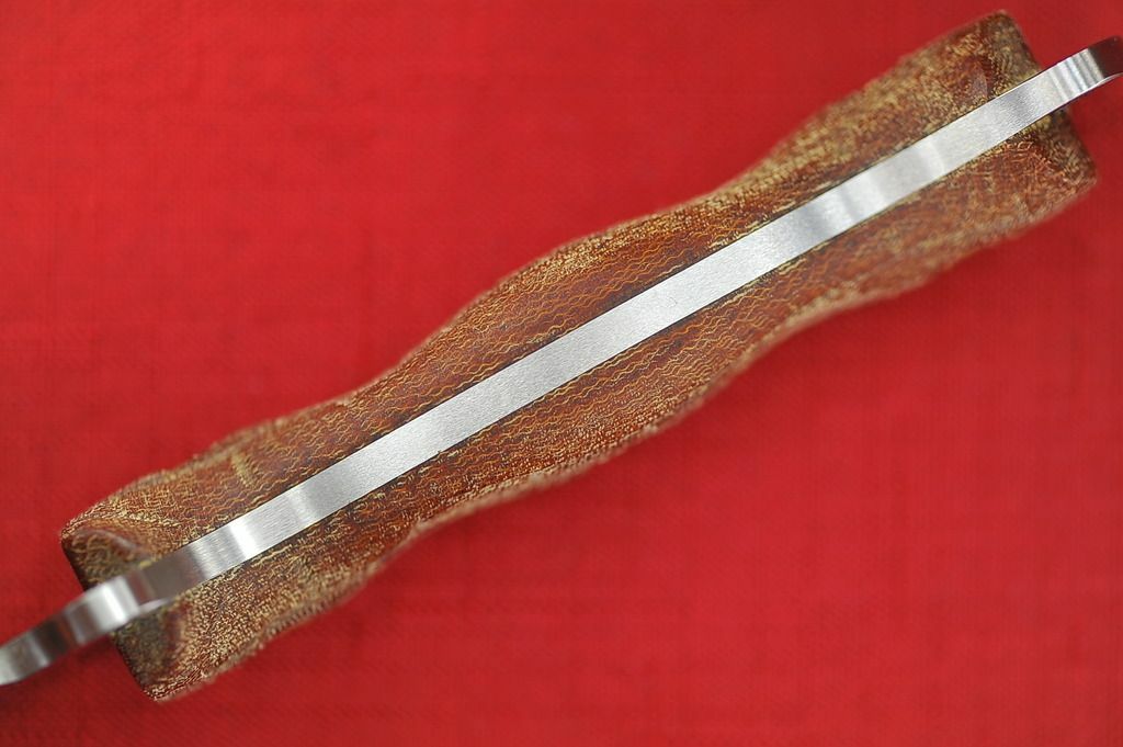 Busse Custom Son of Badger Bowie Variant SOB .17" Satin INFI, Tan ...