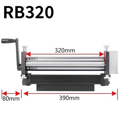 RB320/RB160 Slip Roller Machine Manual Bending Machine Home DIY Tool S ...