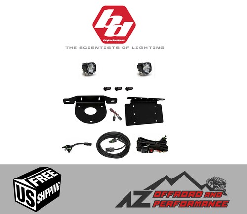 Baja Designs Double S1 Inverse Upfit Kit Avec / Lic Plaque Montage pour ...