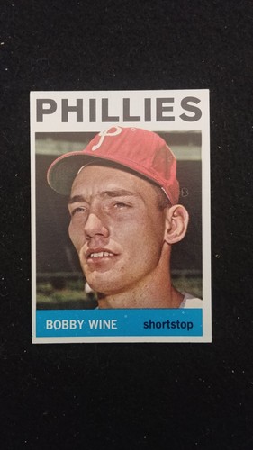 1964 Topps baseball card # 347 Bobby Wine (VG TO EX) | eBay