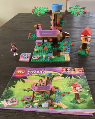 LEGO Friends Olivia's Tree House (3065) WITH INSTRUCTIONS 673419165624 ...