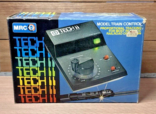 Vintage MRC TECH II Railpower 1400 Model Train Control Transformer - NOS in Box | eBay
