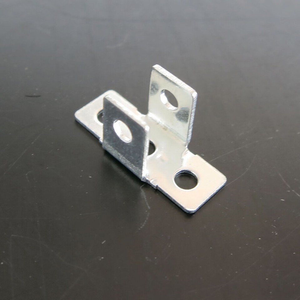20/40Pcs Small U Type Iron Brackets Braces U Shape Mount Base for Motor ...
