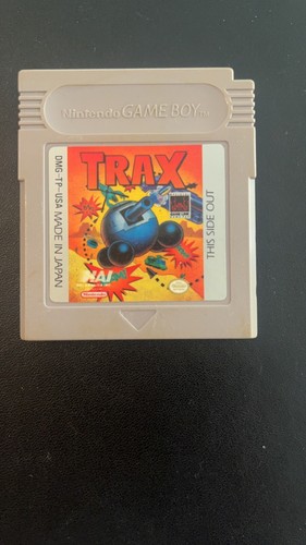 Trax Nintendo Game Boy 1991 Authentic Tested Nice Label 40458422030 | eBay