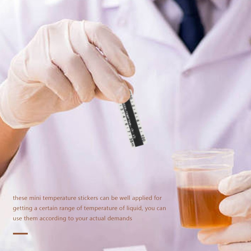 40 Pieces Temperature Strips Testing Adhesive Temperature Strips 90 to ...