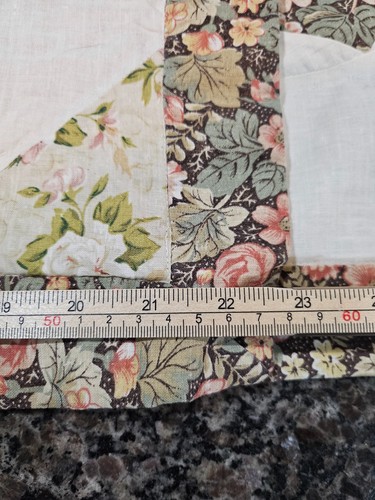 VTG Antique Quilt Block Handmade PILLOW COVER set of 2 Hand Quilted ...