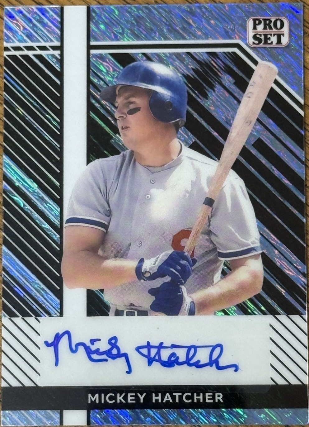 2024 Leaf Collective - Pro Set Autographs Mickey Hatcher #PSA-MH1 Light ...