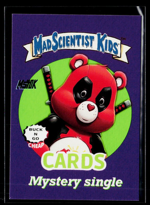 Mad Scientist Kids 40K Garbage Pail Kids Spoof WRAPPER CHASE #'d 3/4 ...