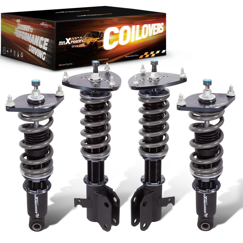 MaXpeedingrods Coilover 24 Way Suspension Struts For Subaru WRX STI 15 ...