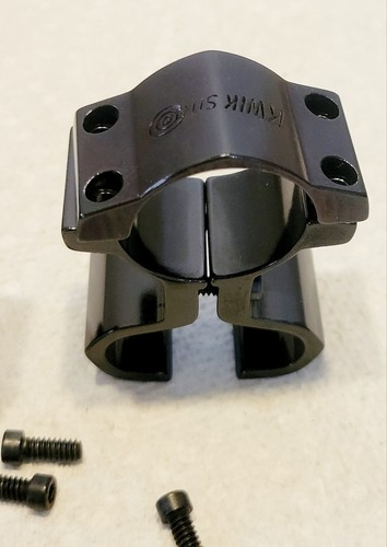 KWIK-SITE 1 inch Scope Rings Gloss Black Mount | eBay