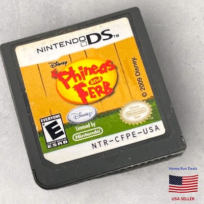 Disney Phineas And Ferb (Nintendo DS) Authentic - Tested and Works! | eBay