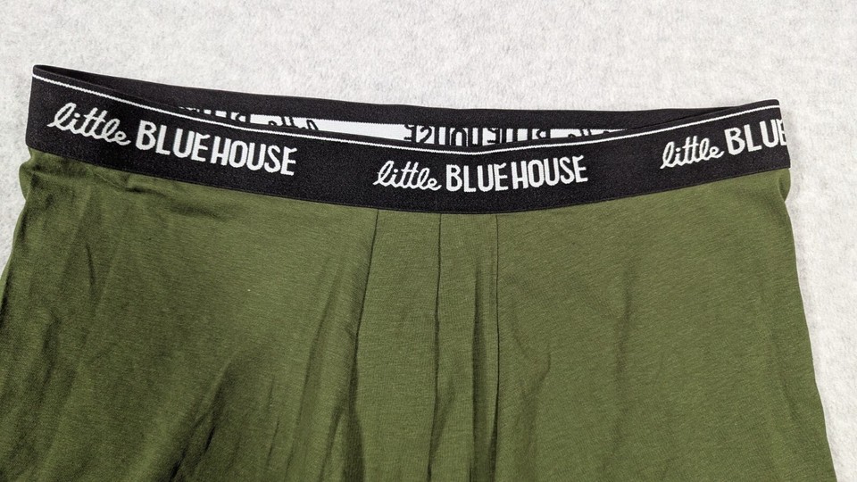 Hatley Little Blue House Men Boxer XL NWT Brief Buck Naked Deer Hunting ...