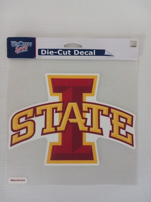 Iowa State Cyclones 8"x5.5" Die Cut Car Decal [NEW] NCAA Auto Sticker ...