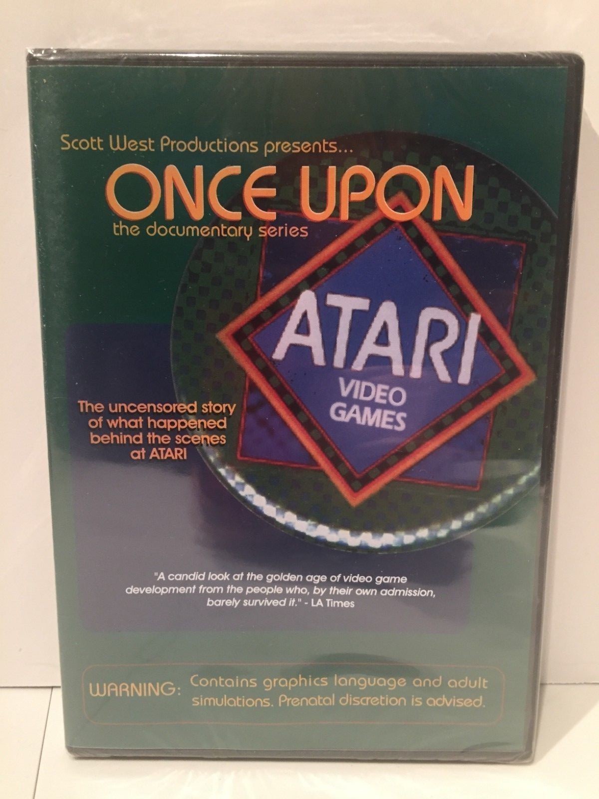 Once Upon Atari documentary DVD / NEW / E.T. / Yar's Revenge / 2600 ...