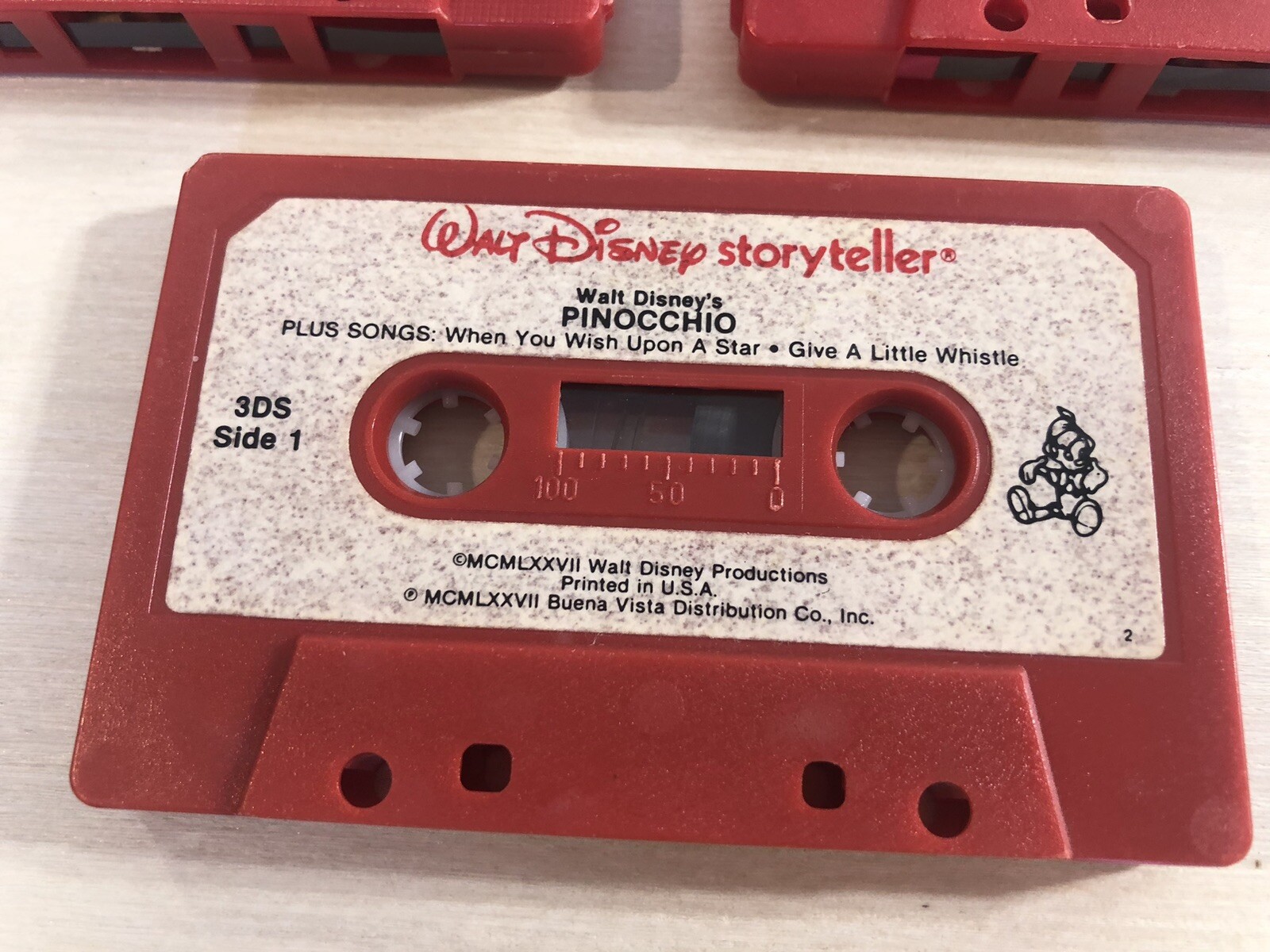 Disney Storyteller Vtg Cassette Tapes Mother Goose Rhymes Brer Rabbit ...