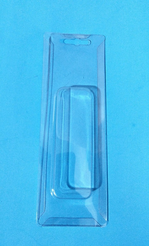 80pcs: Clear Plastic Clamshell Packaging Blister 7 3/8" x 2.5" Retail ...