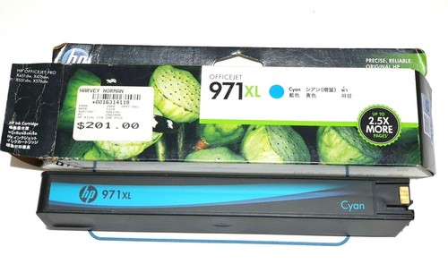1x HP 971XL Genuine Cyan High Yield Inkjet Cartridge CN626A - 6,600 ...