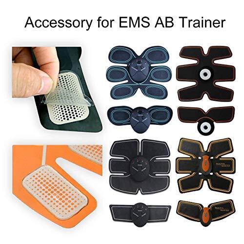 50 Pcs ABS Gel Pads Muscle Stimulator Pads Replacement for Muscle EMS ...