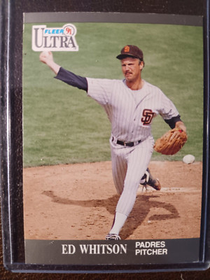 ED WHITSON PADRES 1991 FLEER ULTRA BASEBALL CARD #313 | eBay