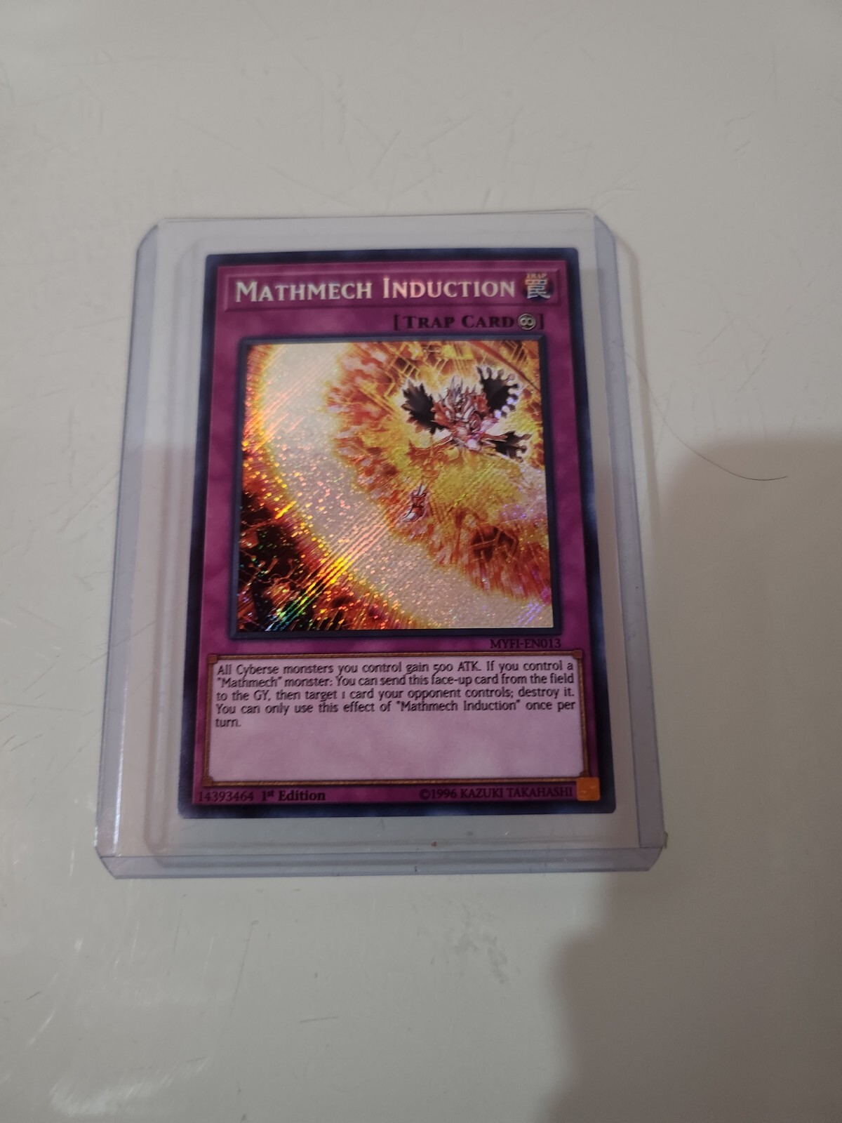 Yugioh! Mathmech Induction - MYFI-EN013 - Secret Rare - 1st Edition Near Mint | eBay