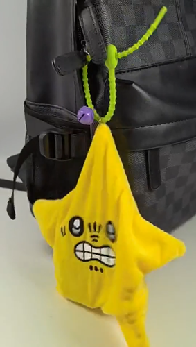 New Moving Chikawa Star Plush,Angry Star Face Kawaii Fun Toy,Angry Star ...