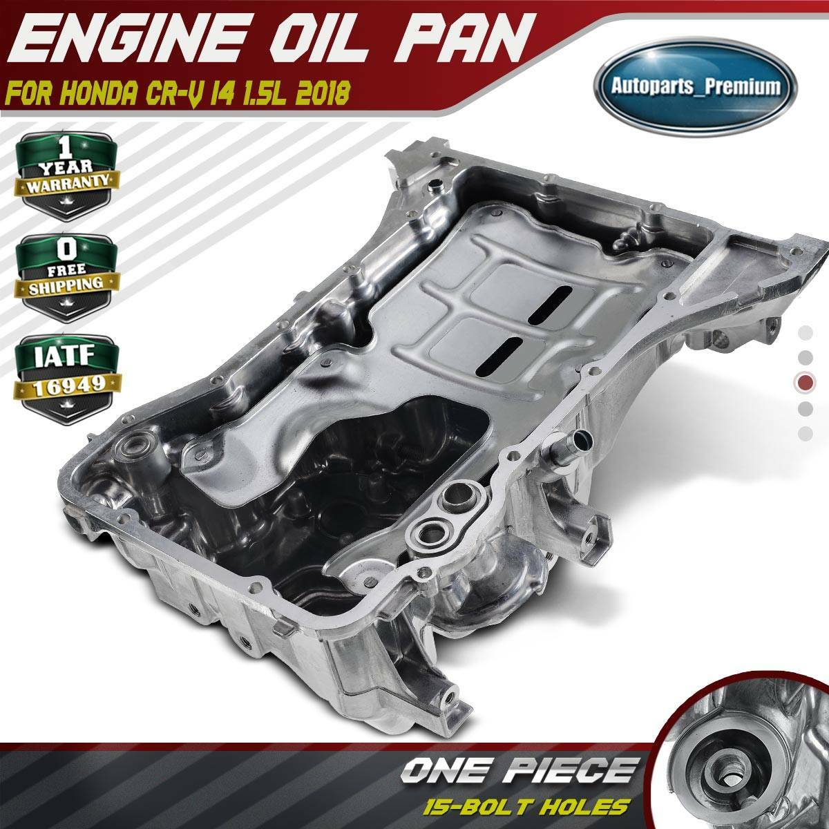 Engine Oil Pan for Honda CR-V I4 1.5L Gas Turbo Sport Utility 2018 ...