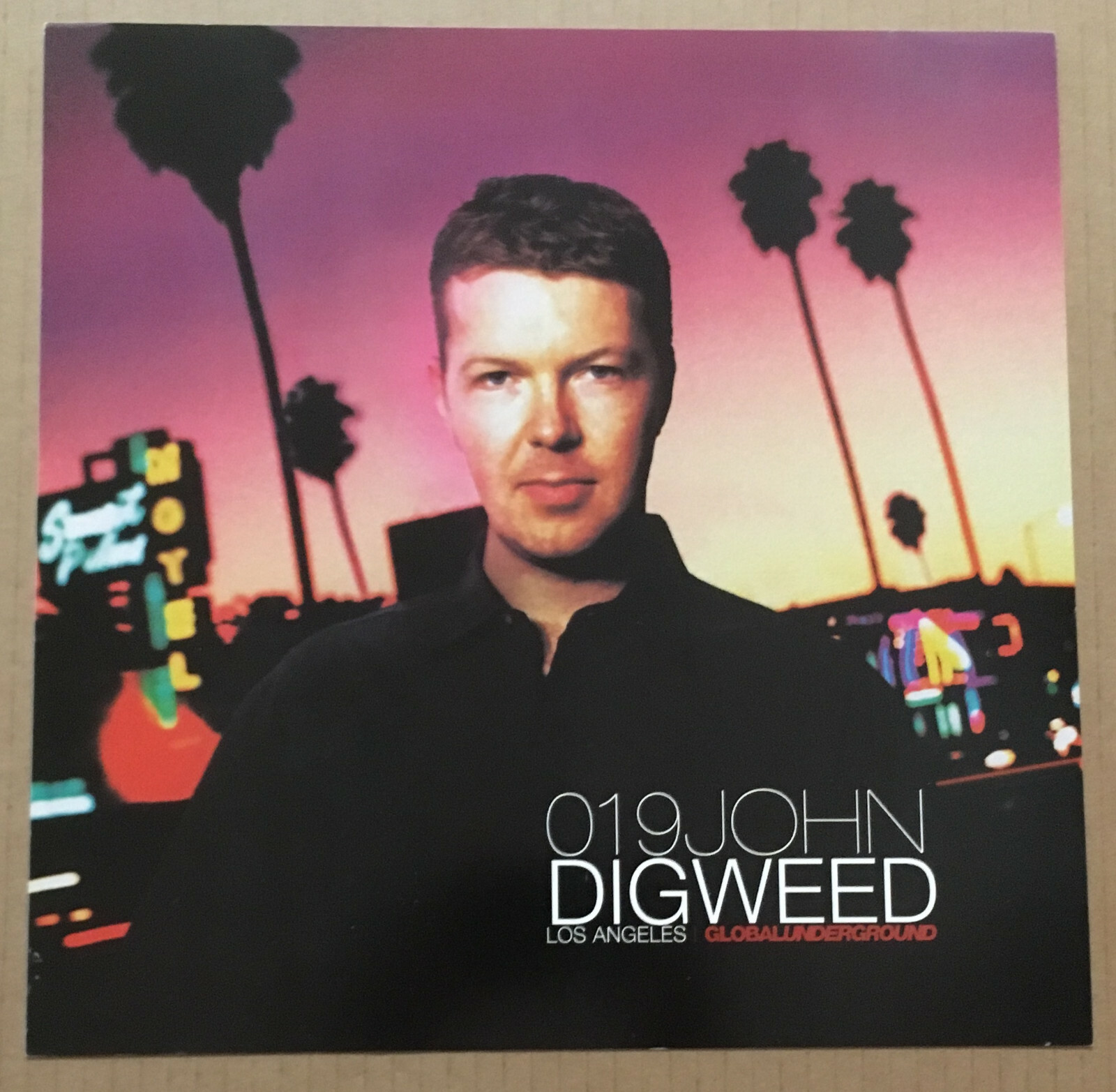 JOHN DIGWEED Rare 2001 CARD STOCK PROMO POSTER FLAT for Global CD USA ...