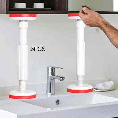 3Pcs Telescopic Support Poles Furniture Legs Retractable Adjustable ...