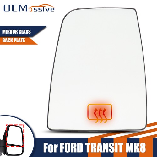 For Ford Transit Mk8 2014 - Left Side Wing Mirror Glass Heated Upper ...