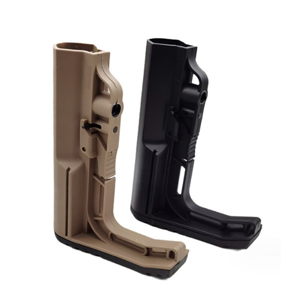 Airsoft Ar Bravary MFT Style Fixed Stock - Lightweight Nylon Rifle ...