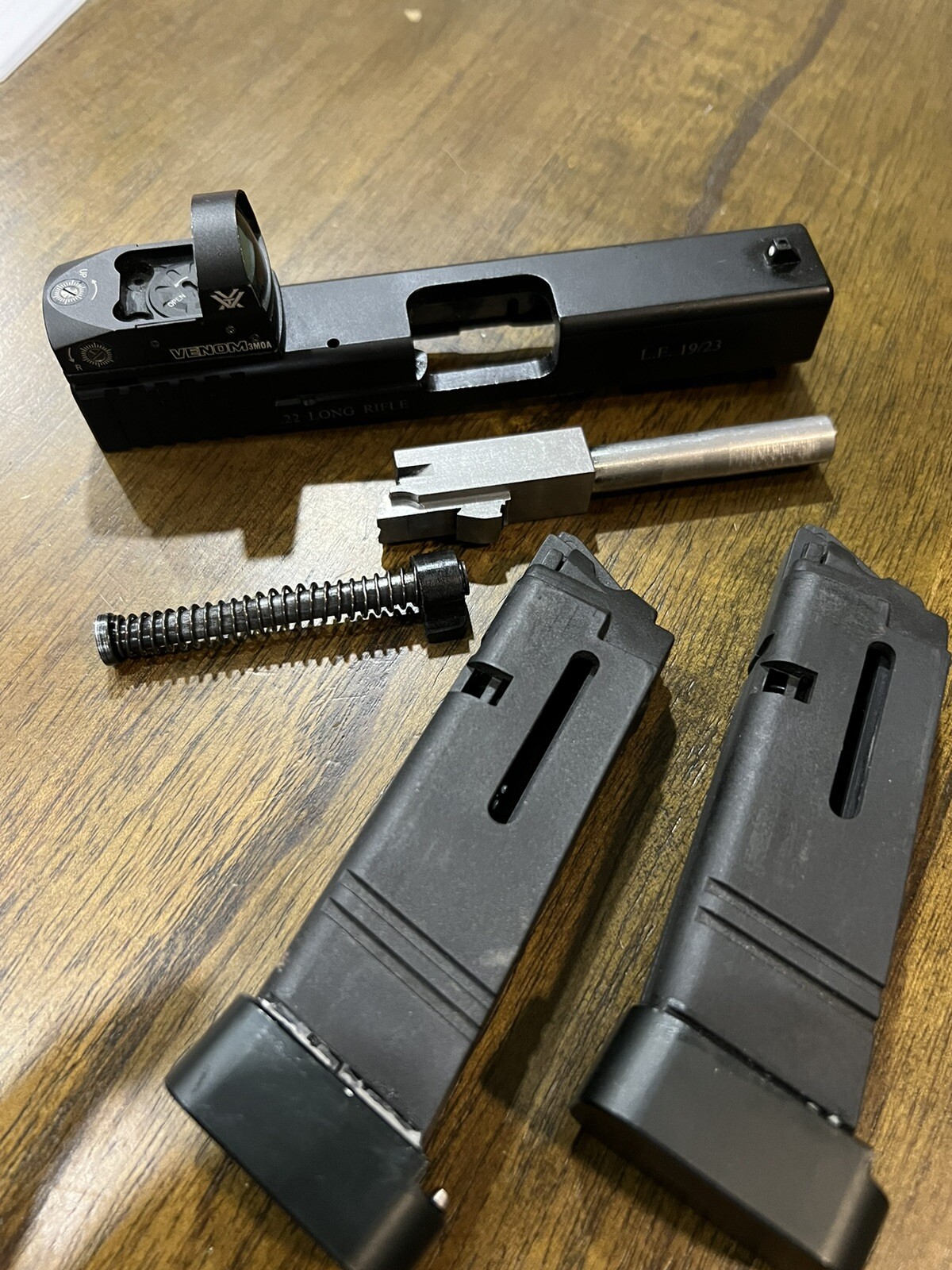 Advantage Arms 22LR Conversion Kit For G19 & 23 Gen1-3 & Vortex venom ...