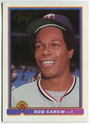1991 Bowman #1 Rod Carew Minnesota Twins | eBay