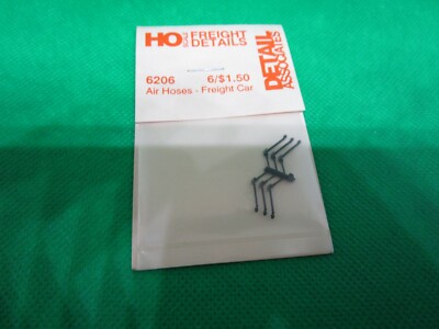 Detail Associates HO #6206 Air Hoses -- Freight Cars pkg(6) | eBay