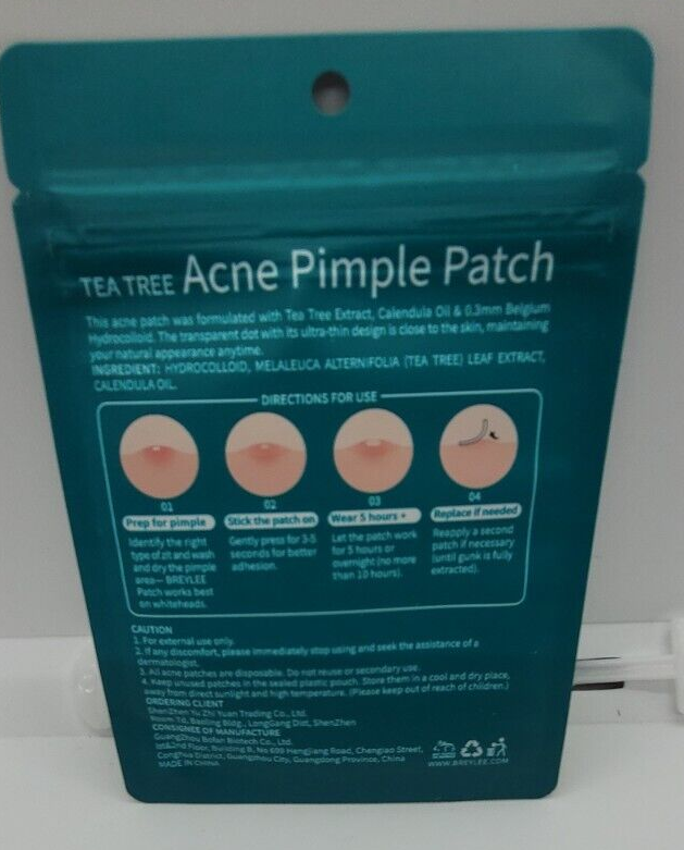 Breylee Tea Tree Acne Pimple Patch 50 Patches | eBay