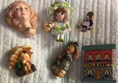 Vintage Pins Six Doll/ Two Are By Artists | eBay