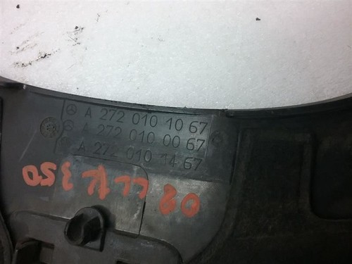 2720101067 Engine Plastic Cover V6 6 Cylinder 2008 MERCEDES CLK350 CLK ...