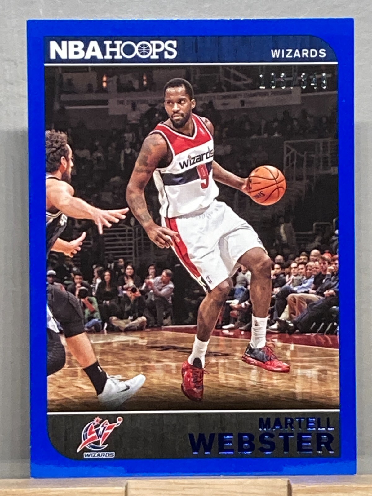 2014-15 NBA Hoops Blue #250 Martell Webster /349 Washington Wizards ...