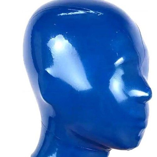 Latex Gummi Hood Breathe Rubber Mask for Play Suffocating Fetish BDSM ...