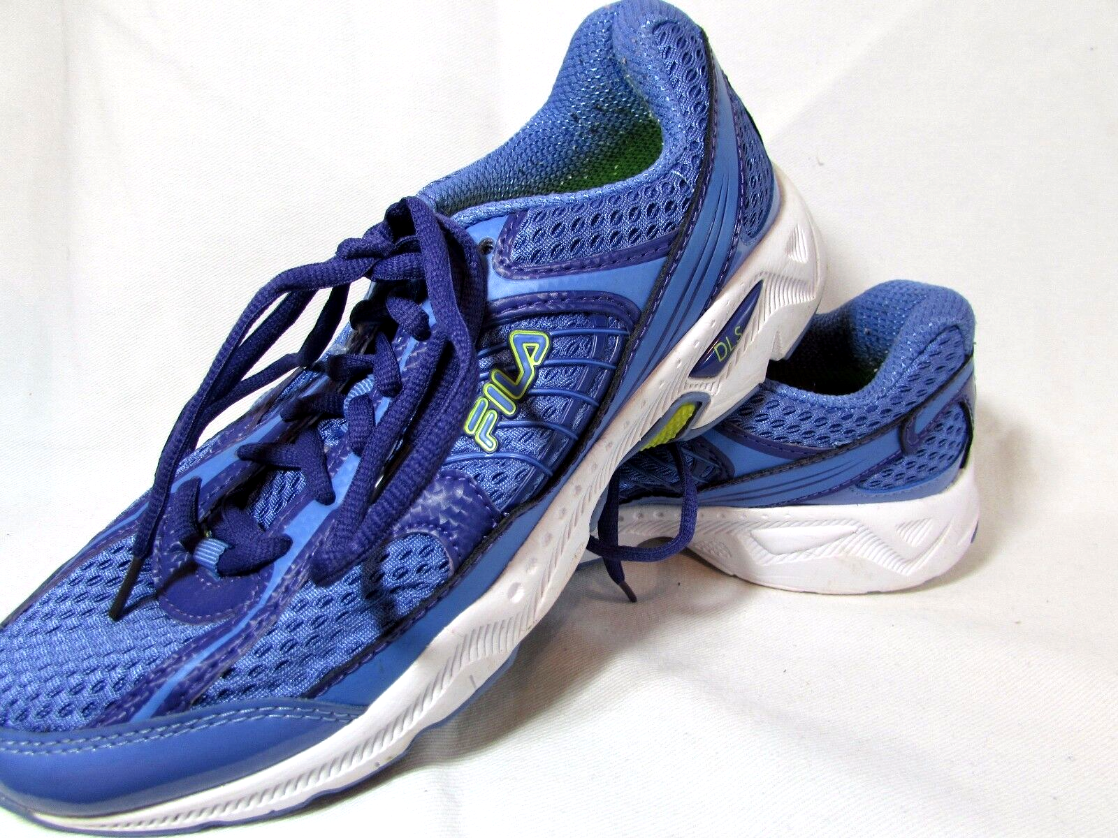 Fila Blue Purple Interstellar DLS CoolMax Running Athletic Shoes 9.5 9 ...