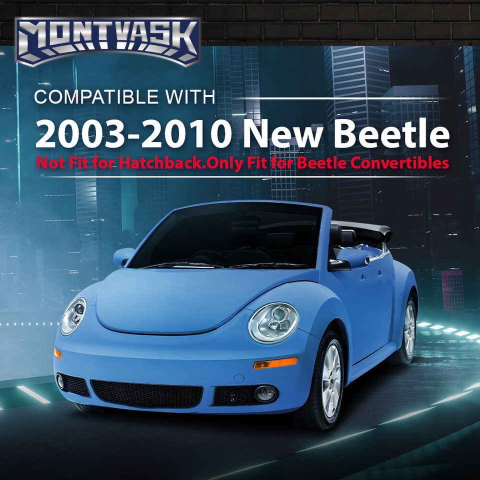 Fit For 2003-2010 Volkswagen New Beetle Convertible Door Panel Insert ...