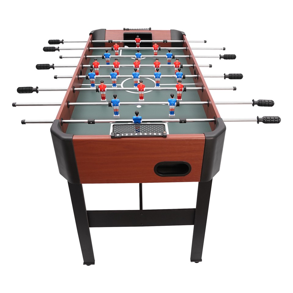 47" inch Foosball Soccer Game Table Standard Size Foosball Table for ...